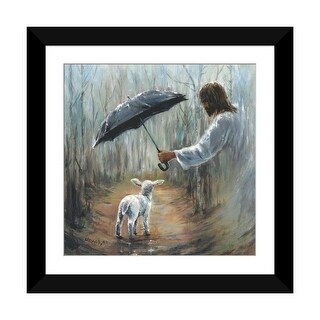 iCanvas "Umbrella Over Lamb On Difficult Path" by Melani Pyke - Bed ...