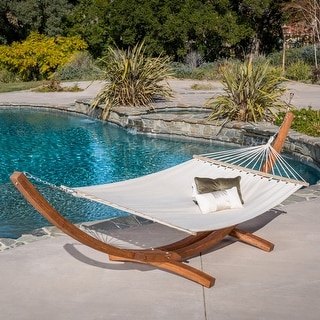 Larch Wood Waterproof Hammock - Bed Bath & Beyond - 42980422