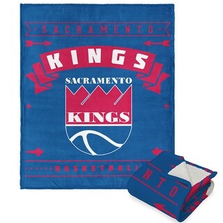NBA Hardwood Classics Sac Kings Silk Touch Sherpa Throw - Bed Bath ...