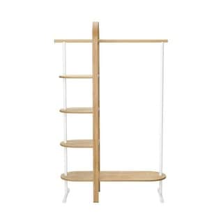 Umbra Bellwood Decorative, Multi-Functional White Natural Garment Rack ...