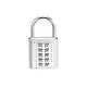 10-Digit Combination Padlock Push Button Locker Cabinet Lock - Bed Bath ...