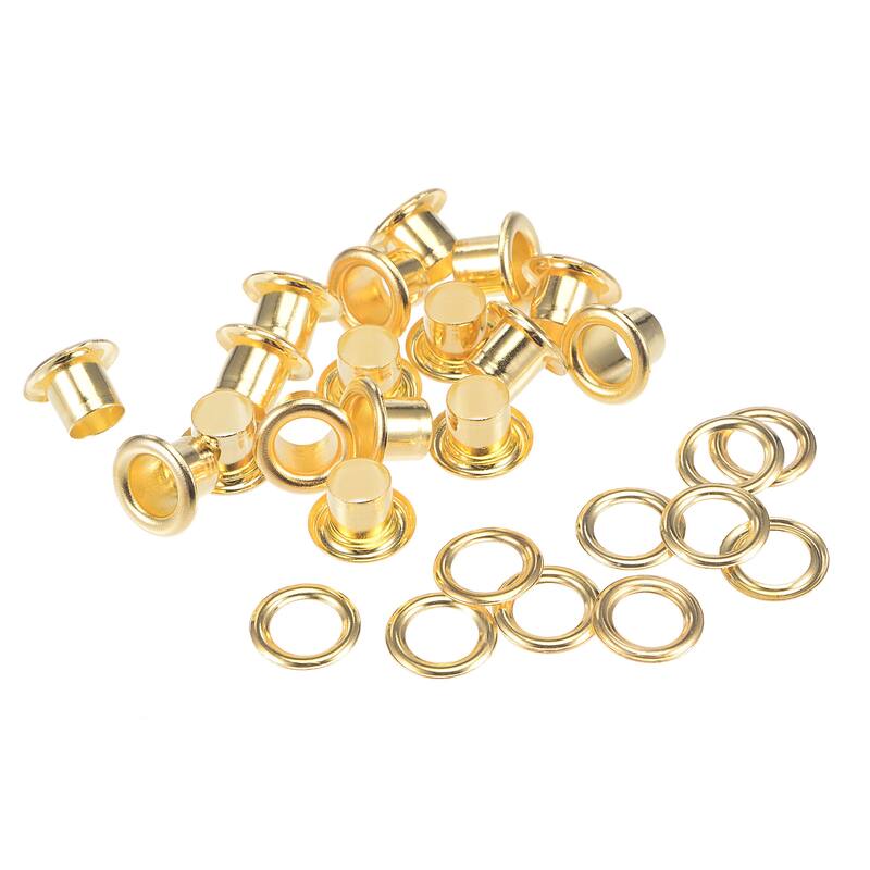 Grommets Eyelets with Washers Kit, Alloy Grommet for DIY or Craft ...