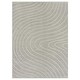 Luxe Weavers Modern Geometric Wave Area Rug, Stain Resistant Carpet ...