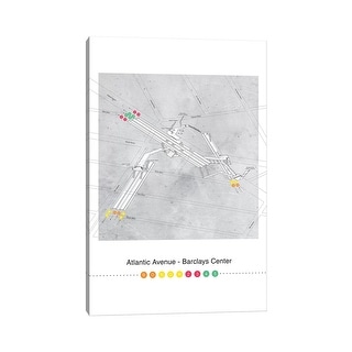 iCanvas "Atlantic Avenue - Barclays Center Station 3D Map Poster" by ...