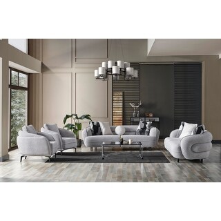 Marcellus 4 Pieces Living Room Sets 2 Sofa 2 Chair - Bed Bath & Beyond ...