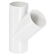 1.57" PVC Pipe Fittings 6 Way 45 Degree Angle Water Joint Connectors ...