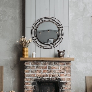 27.5" Round Wire Mirror - 27.5" Diameter - Bed Bath & Beyond - 39482808