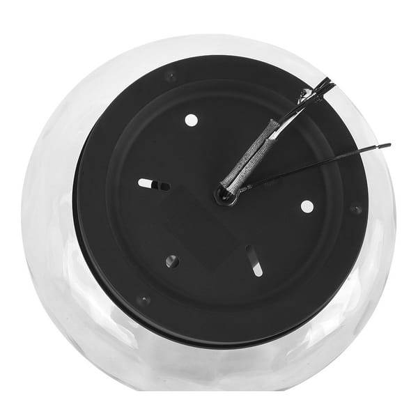 Modern Farmhouse 2-light Water Pattern Hammered Glass Flush Mount 9in ...