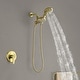 Modland 12-Setting Dual Head Shower System Pressure Balance Valve with ...