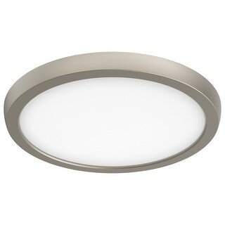 Blink Pro 13W 9in LED Fixture CCT Selectable Round Shape Brushed Nickel ...