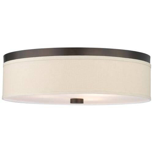 Forecast Lighting F131920U 2 Light 20.5" Wide Flush Mount Ceiling ...