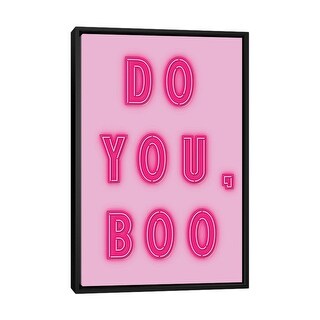 iCanvas "Do You Boo" by Nikki Chu Framed Canvas Print - Bed Bath ...