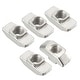 M6 Sliding T Slot Nuts for 4040 Series Aluminum Profile 10 Pcs - 40 Series-M6 - Bed Bath ...