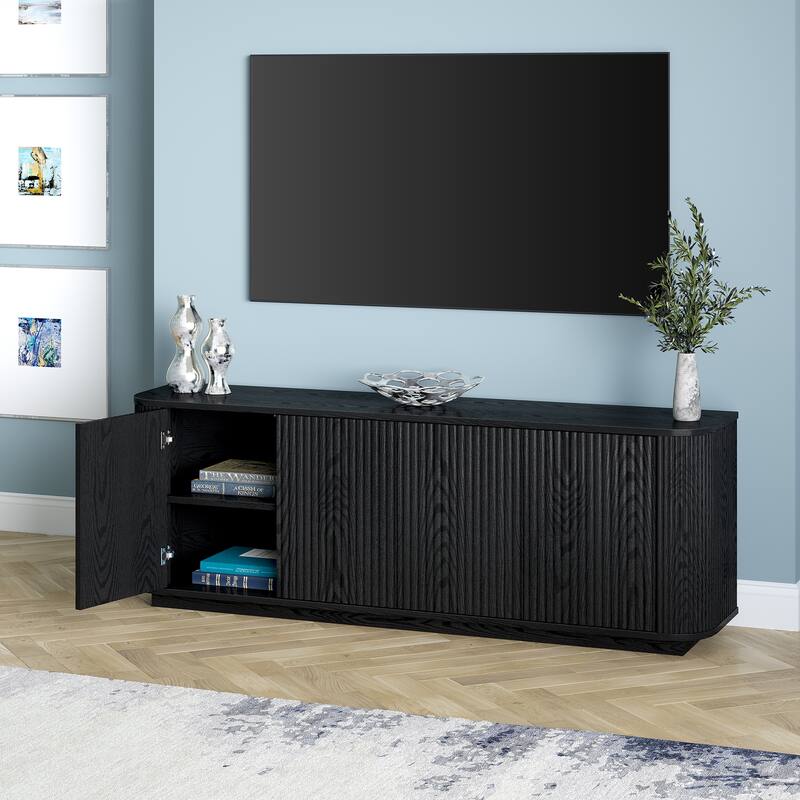 Canton Rectangular TV Stand for TV's up to 75" - 68" Wide - On Sale ...
