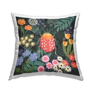 Stupell Ladybug in Garden Design by Jennifer Brinley rep. Levison ...