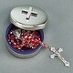 Round Covered Box With Cross On Lid - 2.25" - Bed Bath & Beyond - 38324929