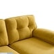 Modern Sectional Sofas L Shaped Sectional Couch for Living Room,Yellow - Sectional Sofa - Bed ...