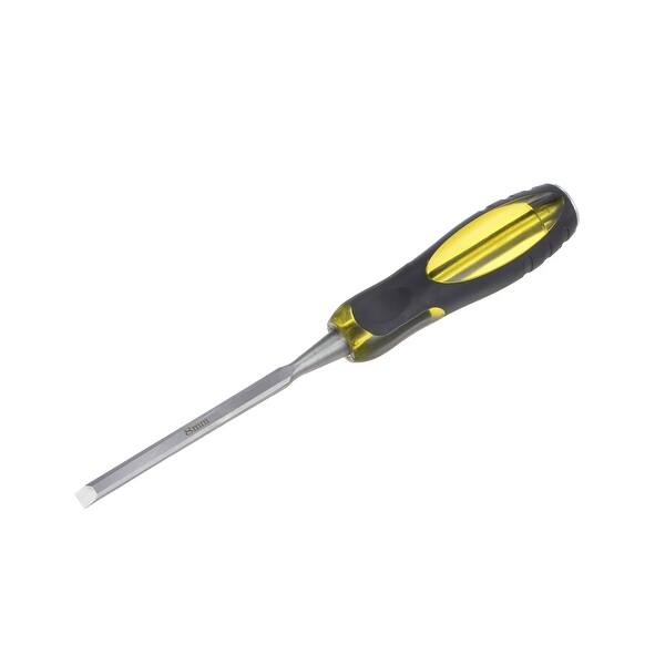 8mm Straight Wood Chisel 260mm Beveled Edge Blade Woodworking Hand ...