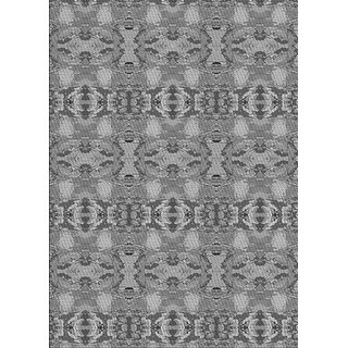 Ahgly Company Machine Washable Transitional Ash Gray Area Rugs - Bed ...