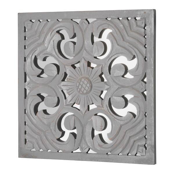 square wall medallion