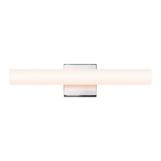 Sonneman Lighting Tubo Slim Polished Chrome Flat Trim LED Vanity - Bed ...