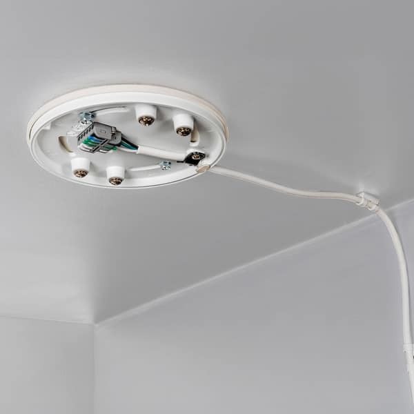 Hunter Plug-In Ceiling Fan Universal Mounting System - Indoor/Outdoor ...