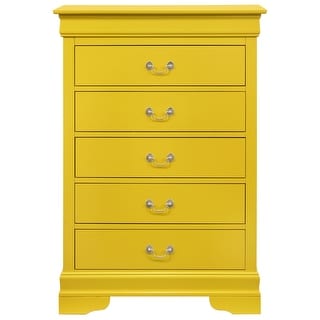 LYKE Home Anabelle Yellow Chest - Bed Bath & Beyond - 34420601
