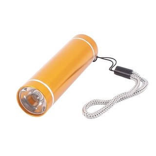 Camping Hiking Aluminium Alloy Shell 1-LED White Light Flashlight Torch ...