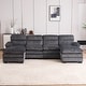 U-shaped Profile Sofa, Including Two Single Seats And Two Chaise ...