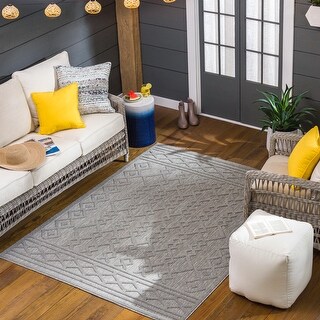 Livabliss San Diego Outdoor Safe Moroccan Area Rug - Bed Bath & Beyond ...