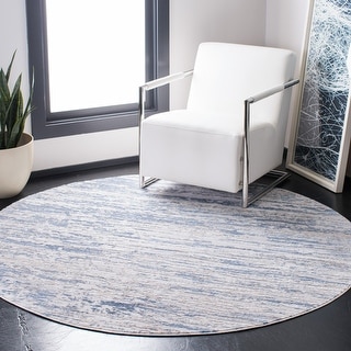 Grey White Area Rug Modern Design with Abstract Paint Effect - On Sale ...