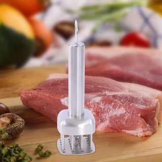 Stainless Steel Meat Tenderizer with Sharp Needles - Bed Bath & Beyond ...