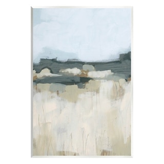 Stupell Abstract Rural Field Landscape Wall Plaque Art, Design by June ...