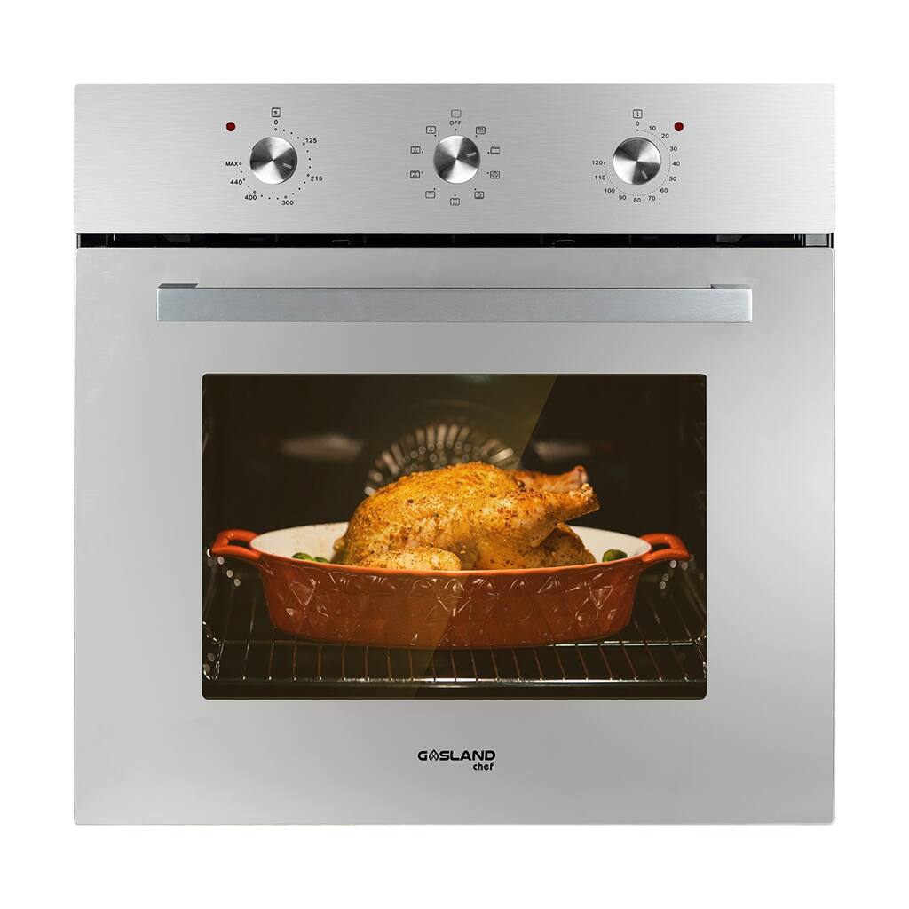 GASLAND Chef Built-in Electric Wall Oven, Stainless Steel 9 Cooking ...