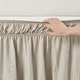 Lush Decor Ruched Ruffle Elastic Easy Wrap Around Bedskirt - Bed Bath ...