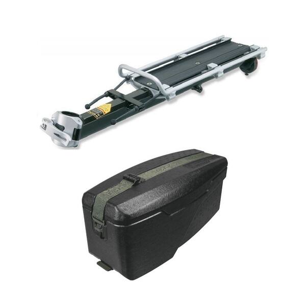 Topeak MTX BeamRack E Type Mountain Bike Rack w/E-Xplorer TrunkBox MTX ...