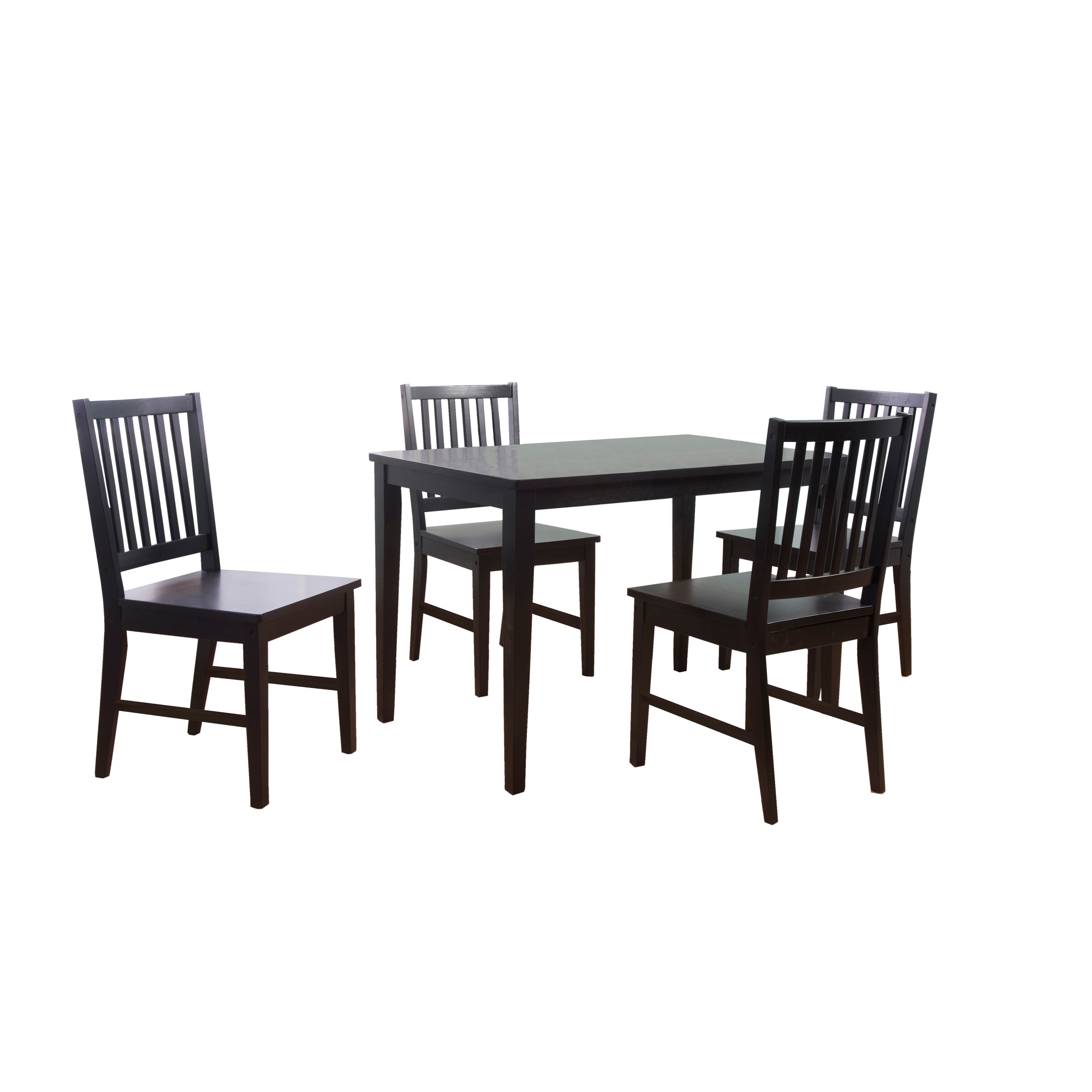 Simple Living Solid Wood Slat Back Dining Chairs Set Of 4 Bed Bath