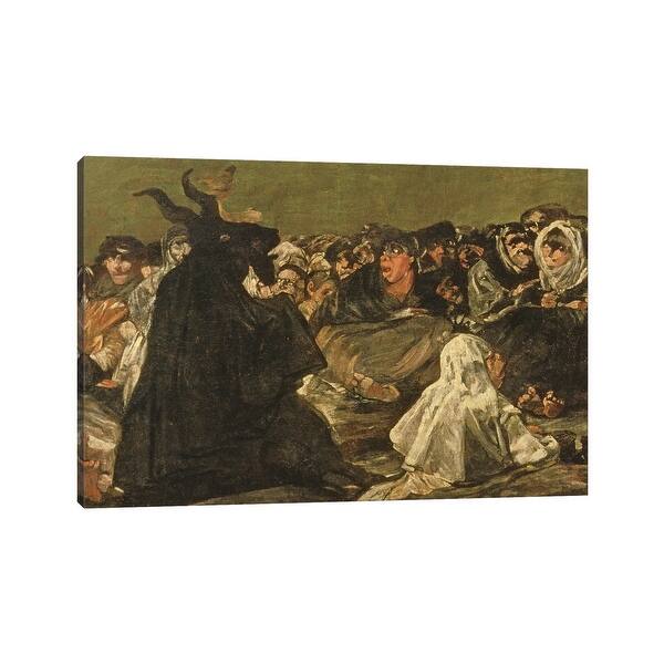 iCanvas "Deatil Of Satan, The Witches' Sabbath (The Great He-Goat), c ...