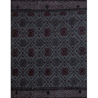 Ahgly Company Machine Washable Abstract Light Black Area Rugs - Bed ...