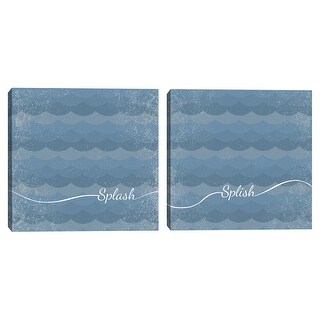 Splish & Splash by Design Lab Canvas S/2 by Design Lab Canvas Art ...