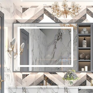 Hanging Plates Wall Mount Lighted Mirror - Bed Bath & Beyond - 39255872