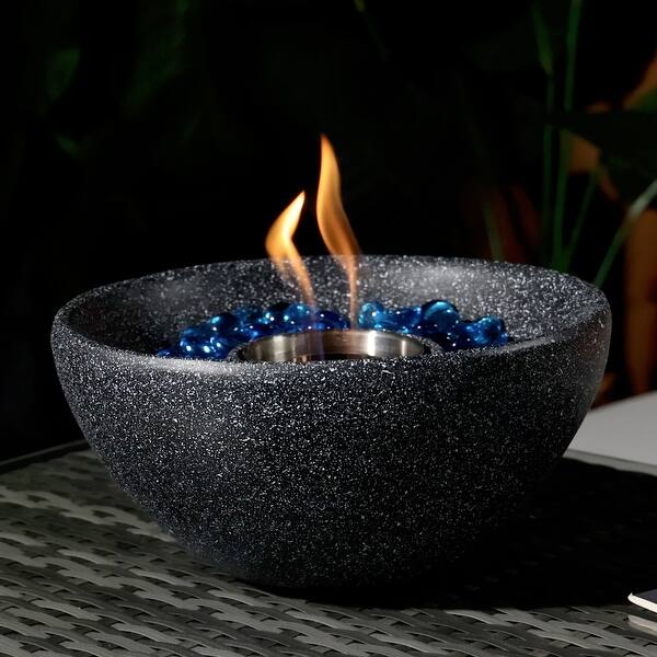 Outdoor & Indoor Portable Table Top Alcohol Fire Bowl - Bed Bath ...