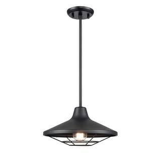 Somerset Outdoor 12 Inch Pendant - Black - Bed Bath & Beyond - 36404403