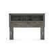 Signature Design by Ashley Frandern Gray Queen Bookcase Headboard - Bed ...