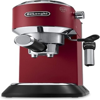 EC685.R DEDICA 15-Bar Pump Espresso Machine Coffee Maker - Bed Bath ...