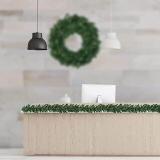 Floral Home Christmas Garland 6 Artificial Pine Garland 12 - Green ...