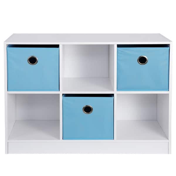 6-Cubby Stackable Cube Storage Organizer - Bed Bath & Beyond - 39136198
