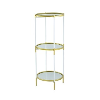 A&B Home 3-Tier Round Shelf - Bed Bath & Beyond - 36812950