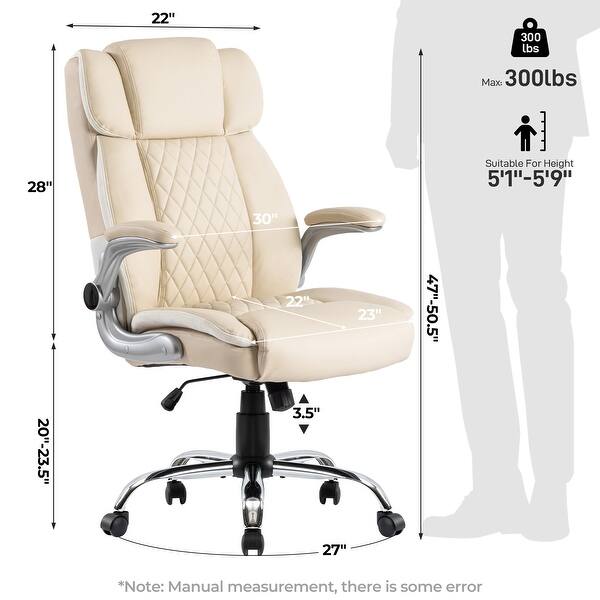 Swivel Office Room Chair Executive Desk Chair - Bed Bath & Beyond ...