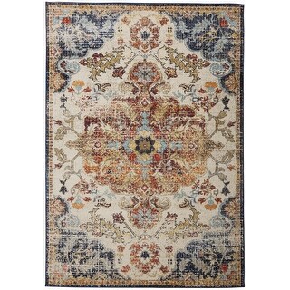 Grand Bazaar Bohemian & Eclectic Accent Polyester Area Rug | Overstock.com